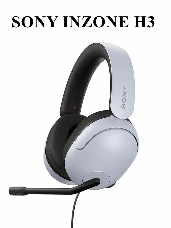 Sony Наушники проводные с микрофоном, 3.5 мм, белый