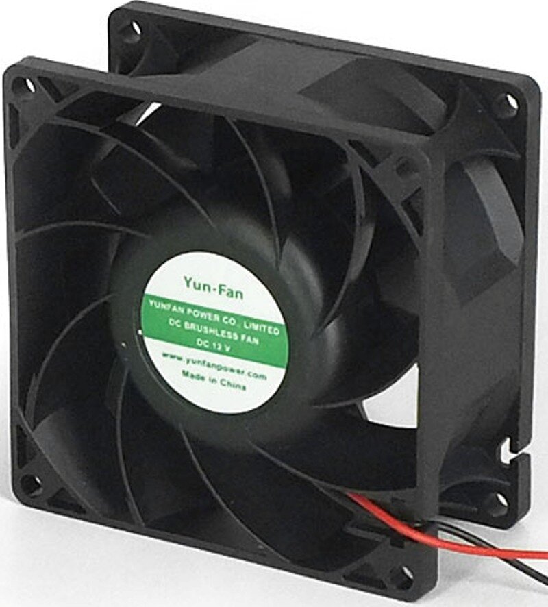 Вентилятор 12V (80*80*37) Yun-Fan 12VDC
