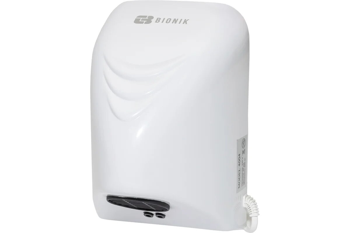 BIONIK ВК4004 сушилка для рукинфракрасная технология, быстрая сушка, тихий режим