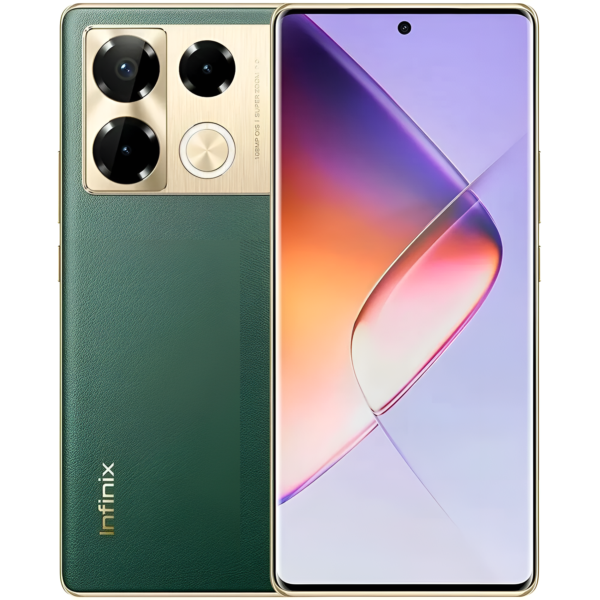 Смартфон Infinix note 40 pro 8/256 gb, AMOLED, green, , зеленый