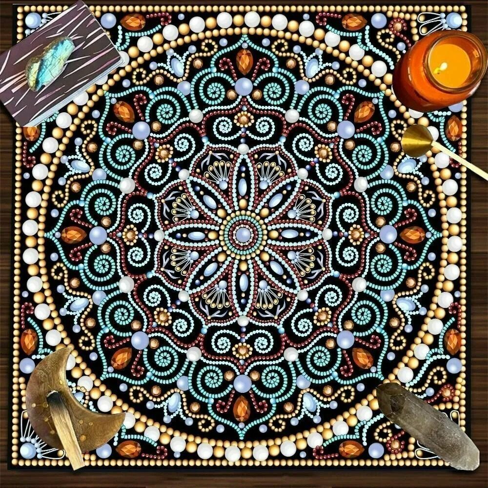 Гадальный инструмент/Скатерть для гаданий на картах Таро 120X120CM
