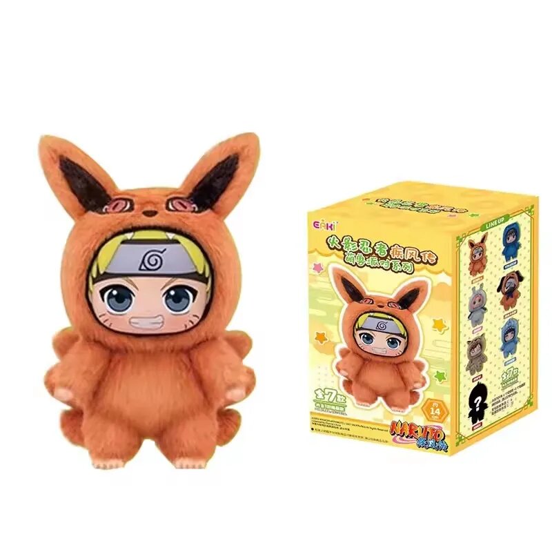 Naruto EAKI Cute Beast Party, фигурка-сюрприз с коробкой