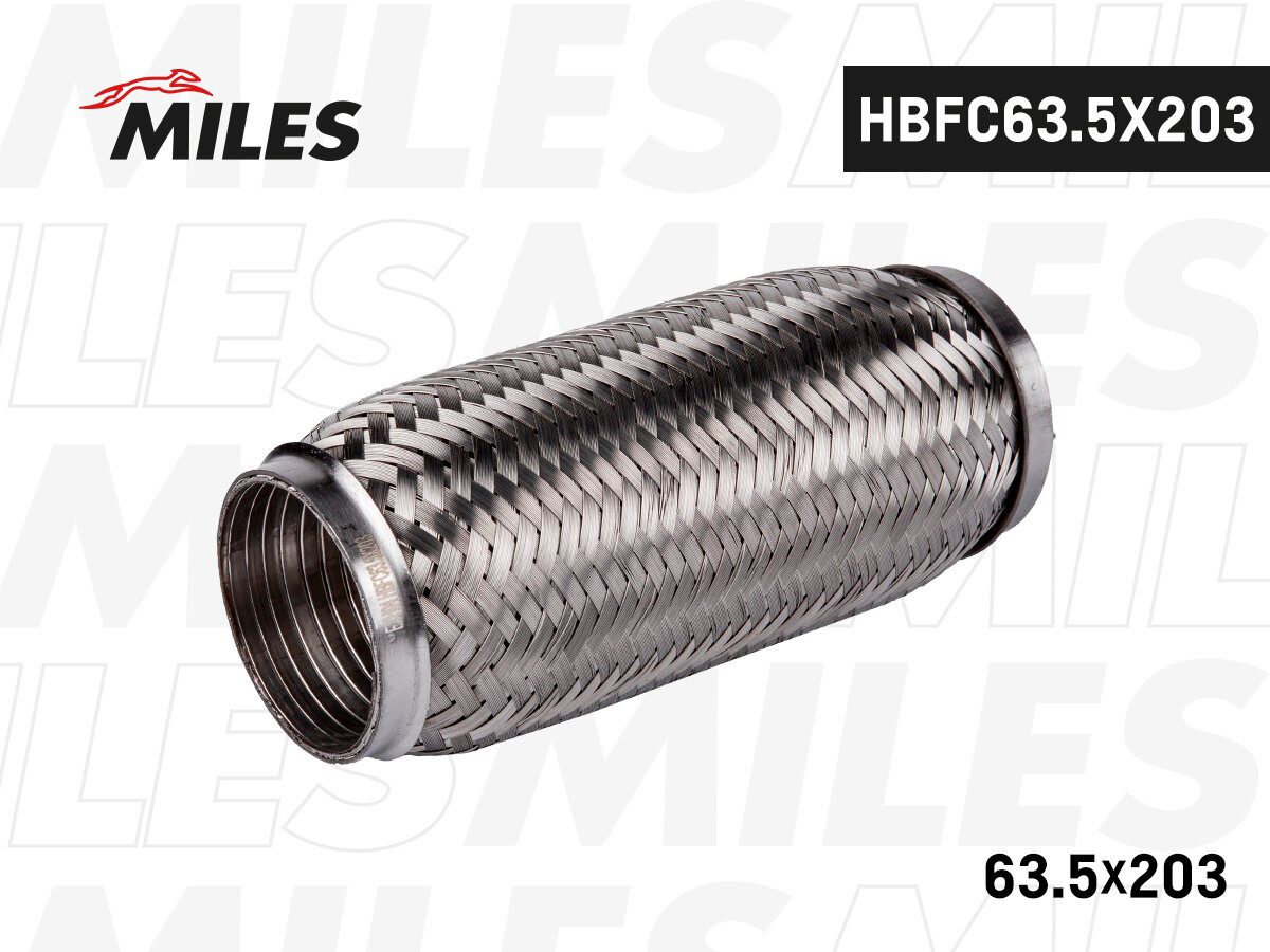 Труба гофрированная 63.5X203, арт HBFC635X203