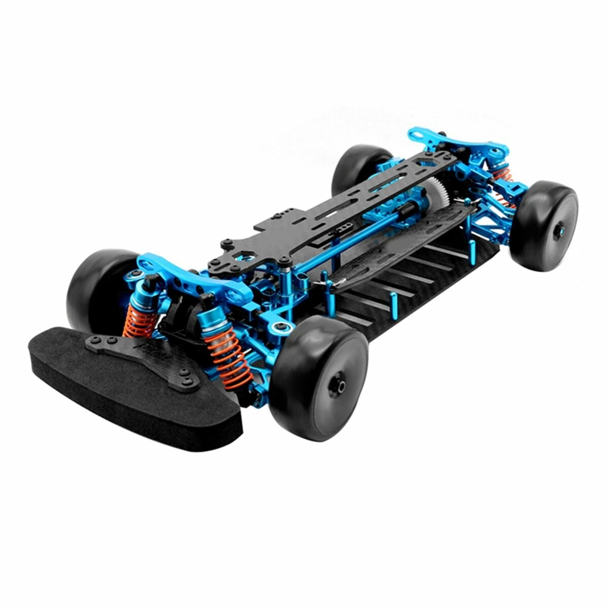 1/10 Рама TT02 KIT, полная модификация, карбоновое шасси, металлическая рама для аксессуаров, обновление своими руками