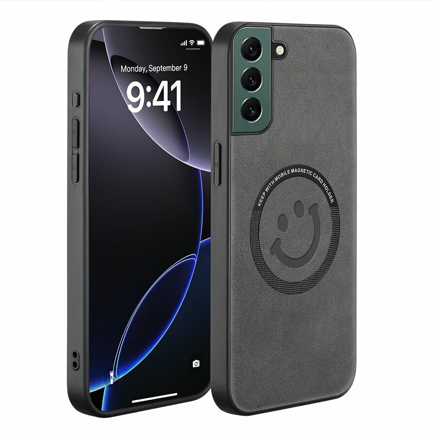 Чехол-Case MagSafe чехол для Samsung Galaxy S22(Самсунг Галакси с22) Нескользящий и удобный