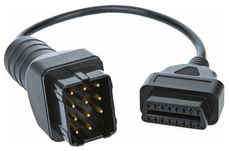 Переходник 12 pin для Волги, Газели, УАЗа - OBD2