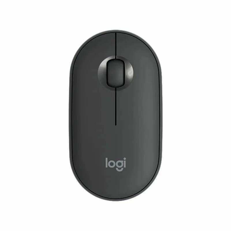 Мышь для ноутбука и планшета Logitech PEBBLE M350 Беспроводная Bluetooth-мышь Легкая и тонкая бесшумная Офисная мини-мышь