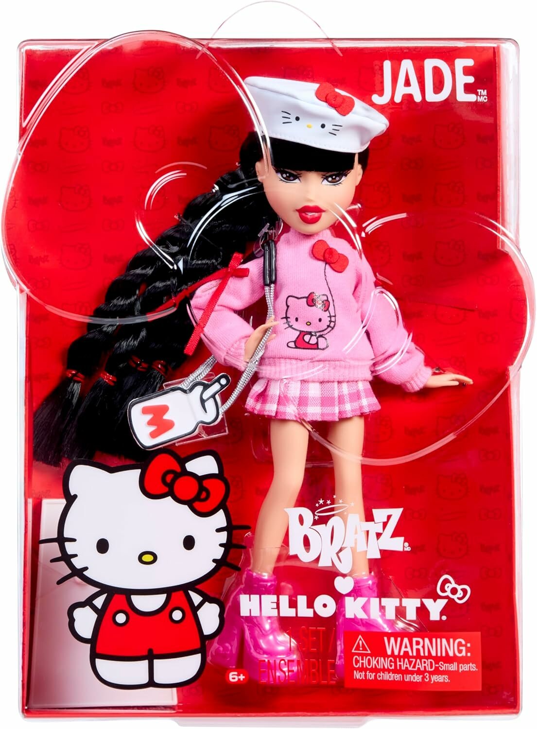 Bratz Hello Kitty - Jade Sanrio , 2025 Новая модная кукла, детская игрушка-подарок