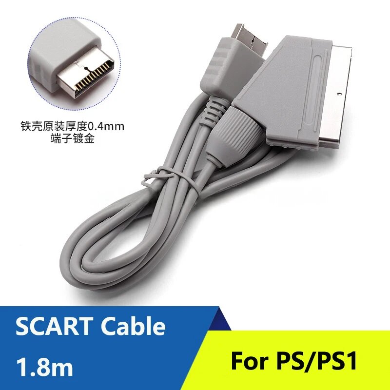 Кабель SCART для Playstation 1 xunbeifang GSO785000 1.8 м