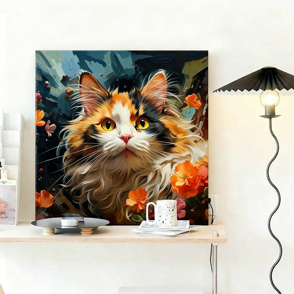 Картина по номерам, холст на подрамнике 20 х 20 см, набор для творчества, Подарки друзьям, родственникам и детям