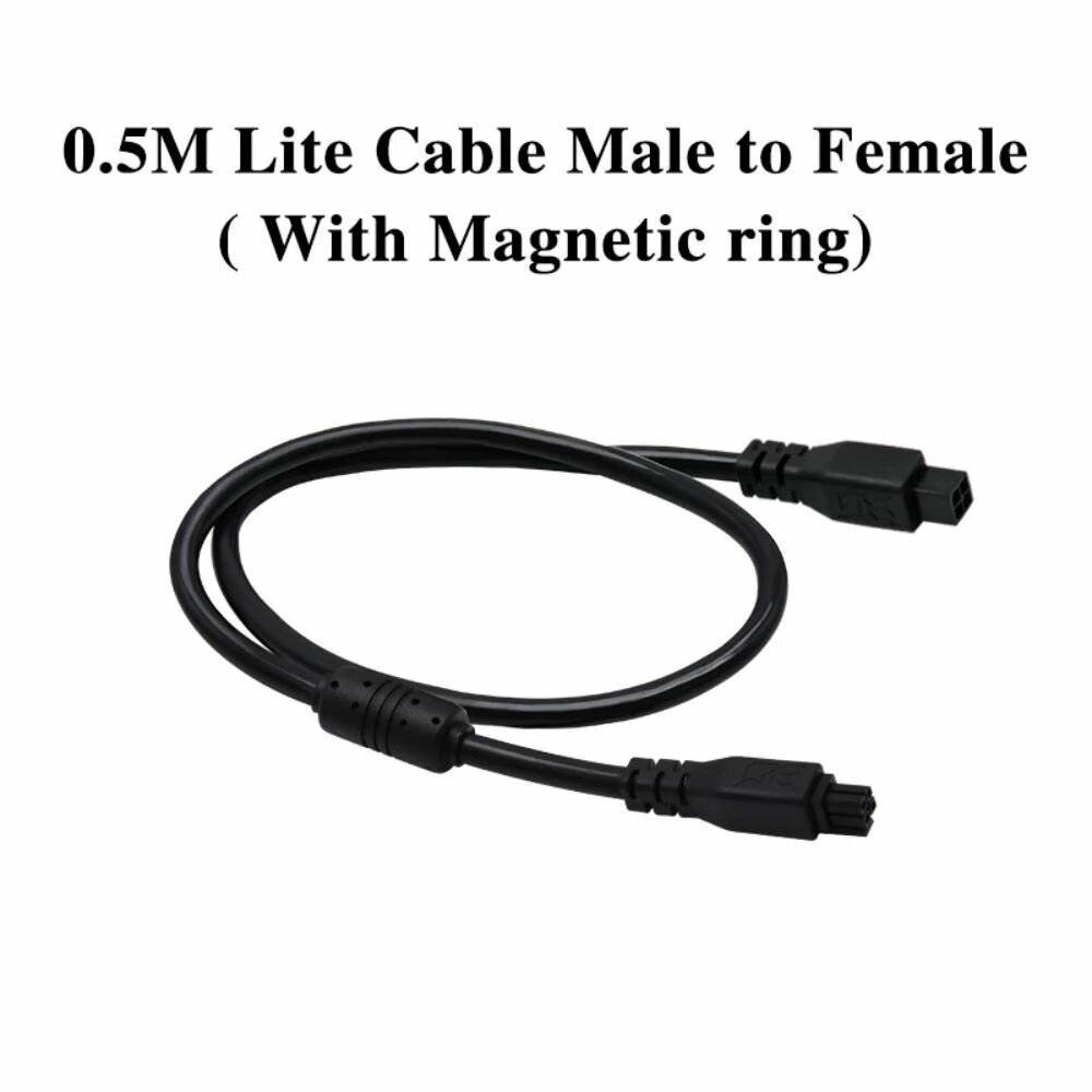 Удлинительный кабель BambuLab AMS Lite 0,5 м (1 м) с 4 контактами для 3D-принтеров A1/A1mini и 1,5 м (6 контактов) для 3D-принтеров серии Lab X1/P1.