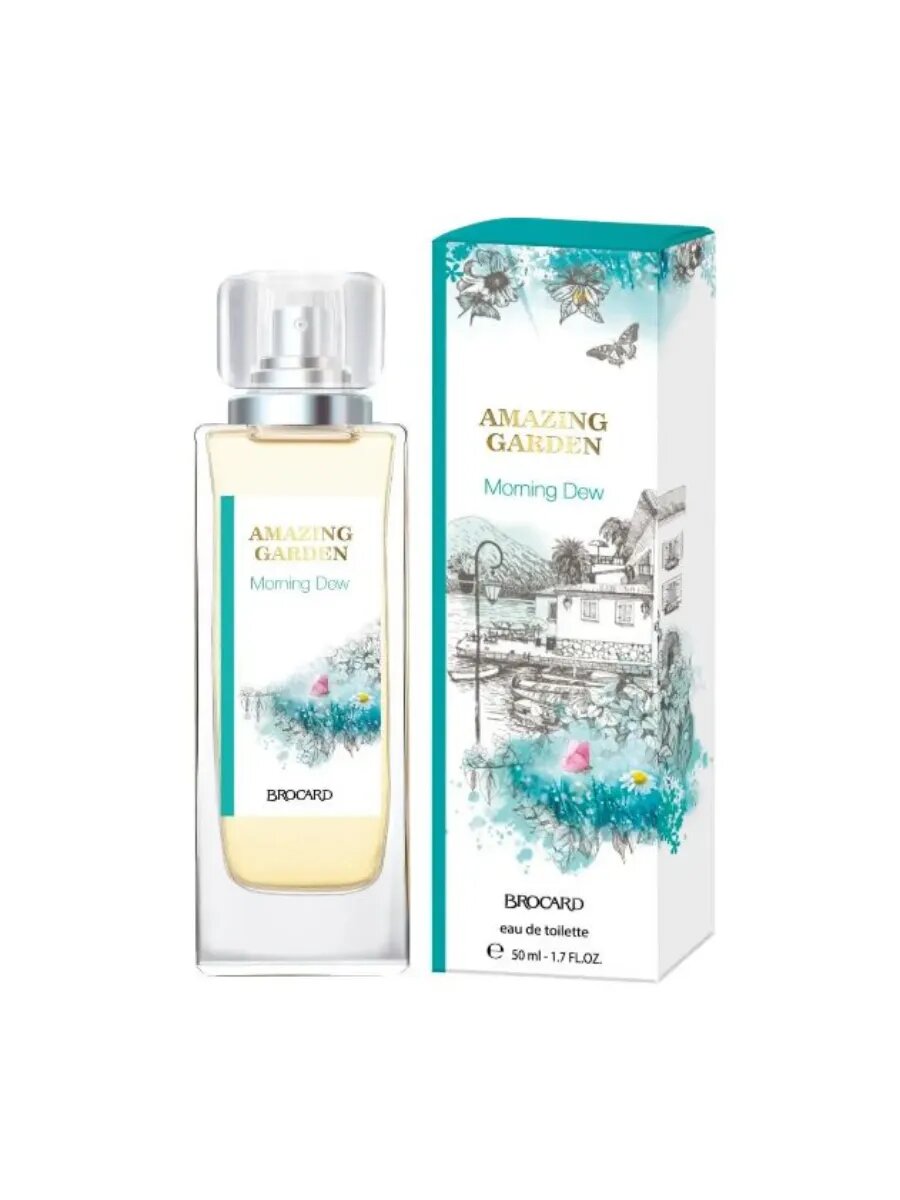 Вода парфюмерная Brocard Amazing Garden MORNING DEW унисекс