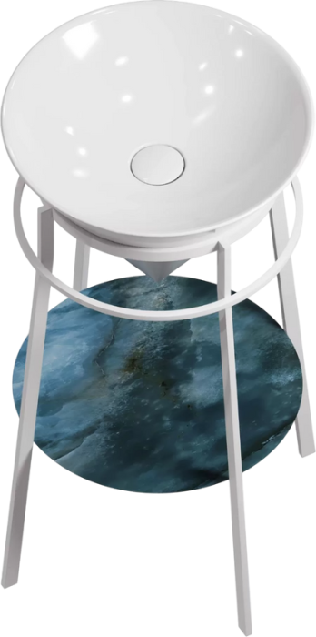 Консоль под раковину KERAMA MARAZZI Cono CO.44\WHT. M белая матовая