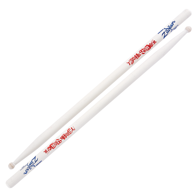 Zildjian Travis Barker Signature Барабанные палочки Белые, Высококачественные, 1 пара