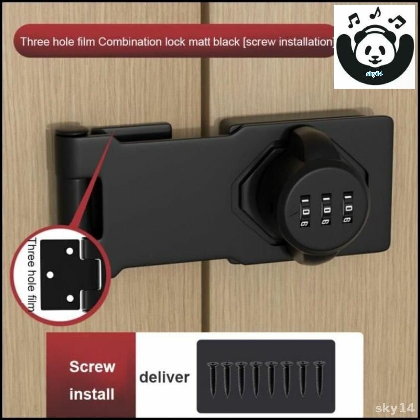 Уникальный кодовый замок для ящиков и шкафов, простая установка