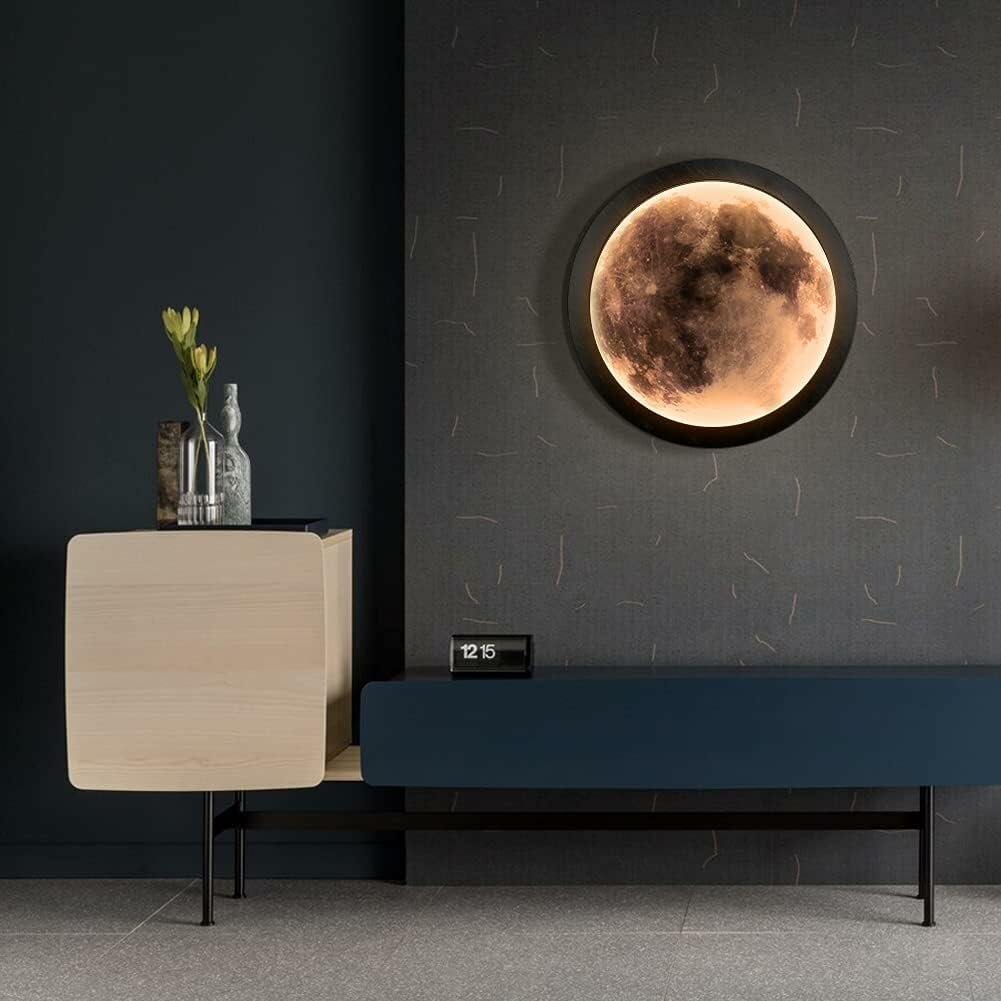 Зеркало Magic Round Wall Mirror Ambience Light Mirror Decor, Стойка и настенная установка с 3 уровнями яркости светодиодными лампами и 3 режимами эффектов (9.84 дюйма), материал дерево + стекло, мощность 8Вт, источник света LED, напряжение ≤36В,