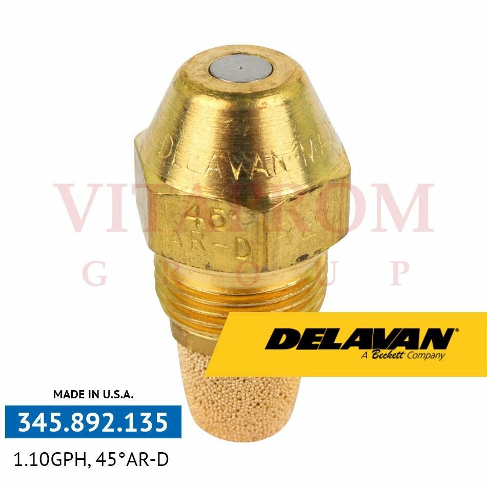 Форсунка Delavan 1.10 GPH, 45AR