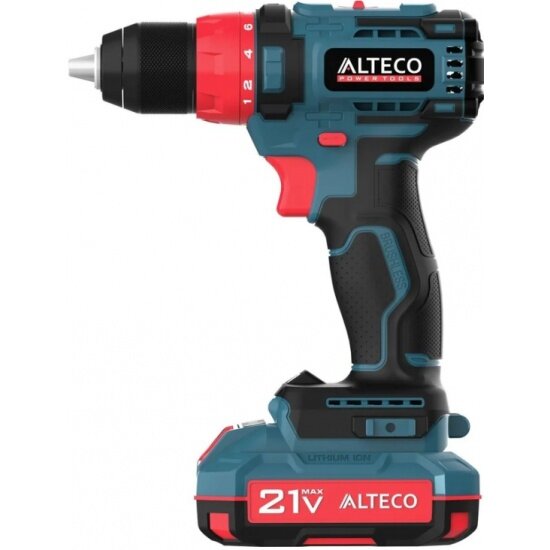 Бесщеточная аккумуляторная дрель шуруповёрт Alteco CD 21-45 BL X2