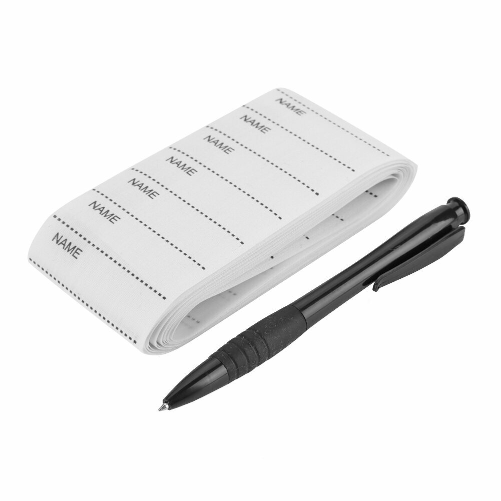 Woven Custom Clothing Label, Durable White Label Practical Cloth Name Labels 200Pcs Labels, for Clothes Kid Children Kindergartens,