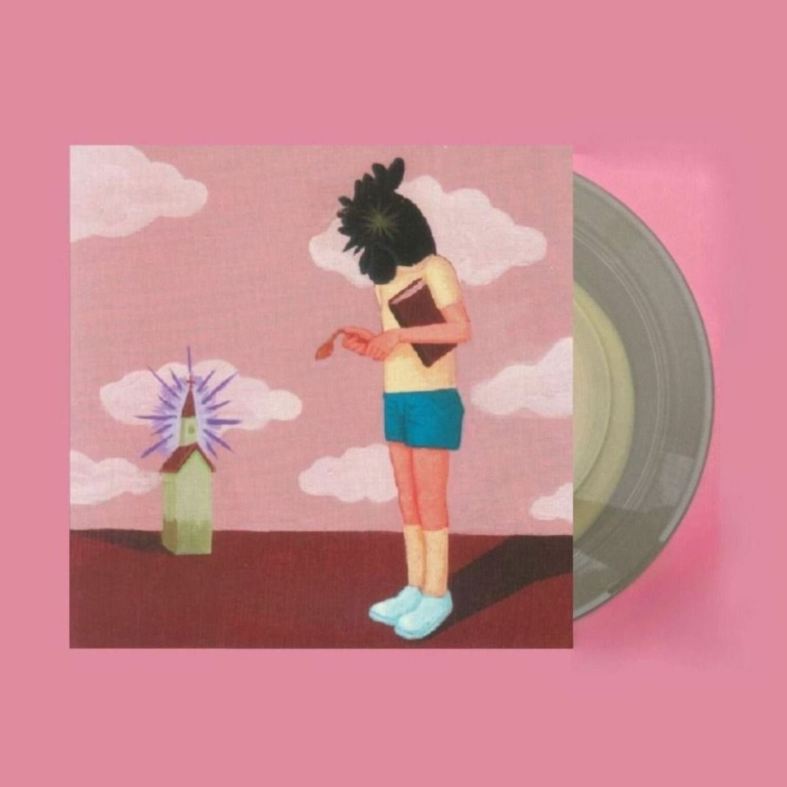 Виниловая пластинка toe - The Future Is Now, Vinyl, 10", 45 RPM, EP, Limited Edition, Yellow in Clear Green "Moon Glow",