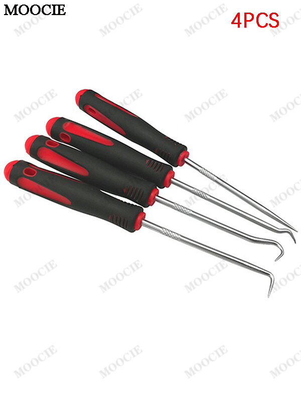 Набор крючков для снятия сальников уплотнительных колец/Отвертка крючка, 4 шт, 160мм,500674