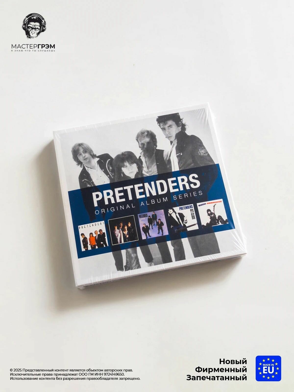 CD диск The Pretenders - Original Album Series (5CD) 2010, Papersleeves In Case
