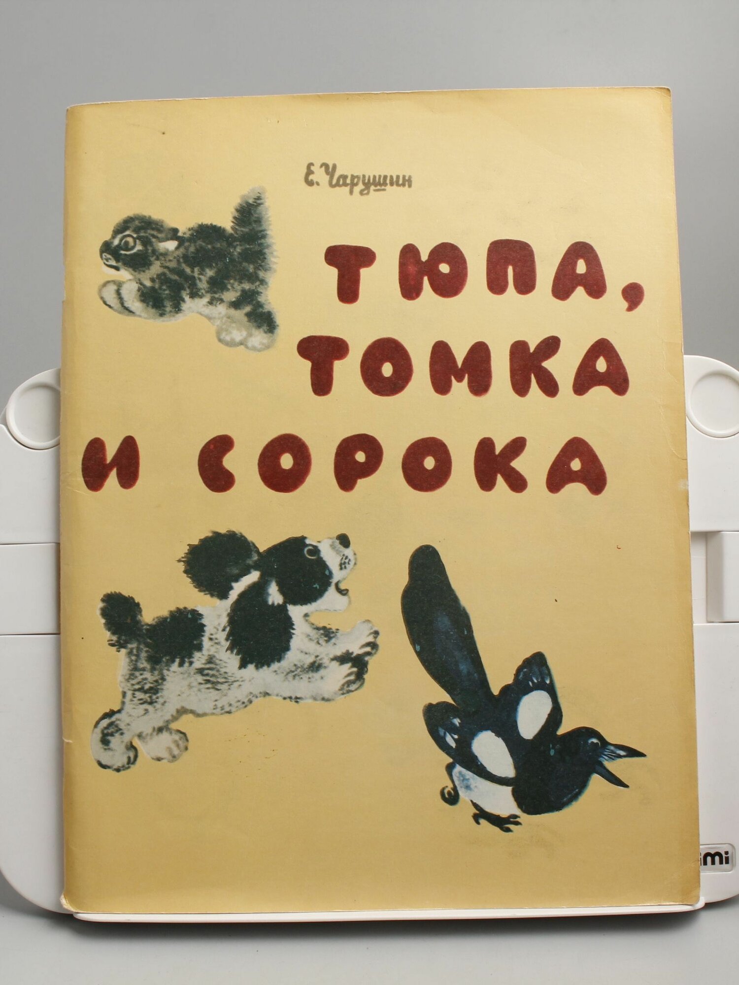 Винтажная детская книга "Тюпа, Томка и сорока", СССР, 1989 г.