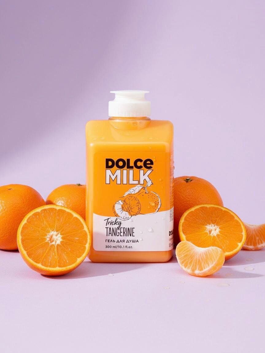 DOLCE MILK Гель для душа Заводной мандарин, 300 мл