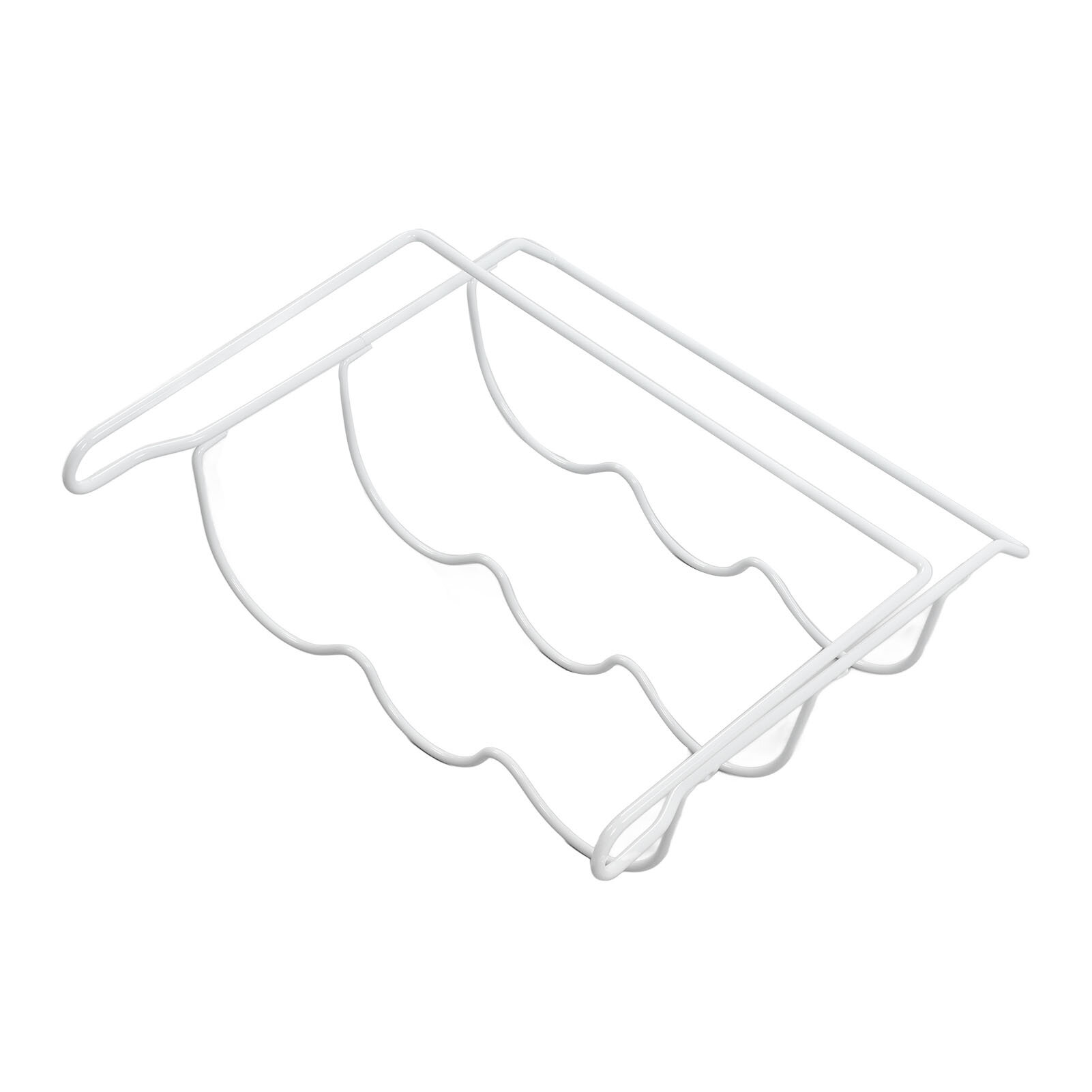 Держатель для вина на холодильнике, без запаха, сильная несущая способность, полированный блеск, утолщенный металлический материал, полка для вина на холодильнике