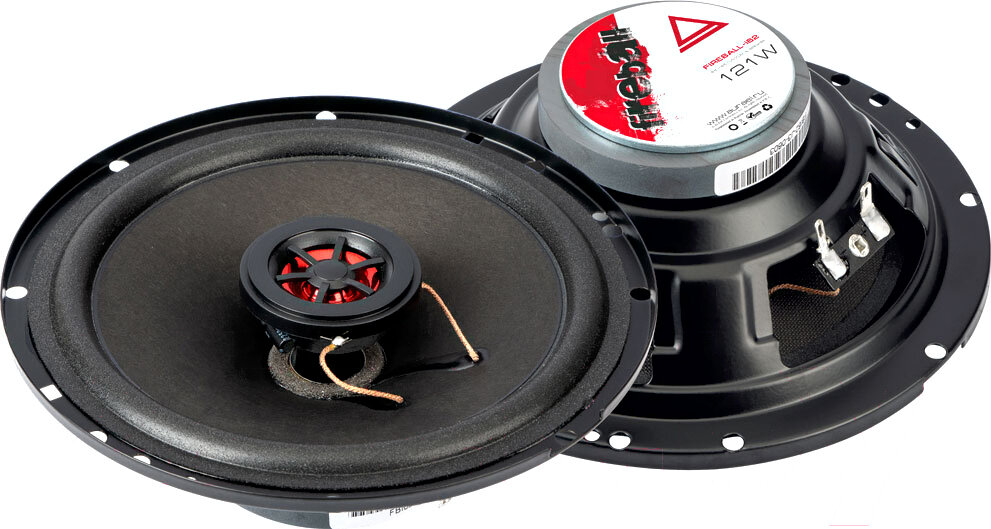 Колонки в машину динамики автомобильные FIREBALL-I62 16см