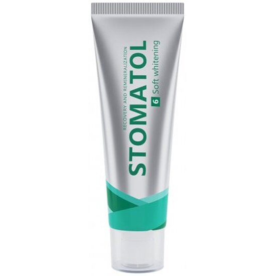 Зубная паста Stomatol 6 Soft Whitening 30 г