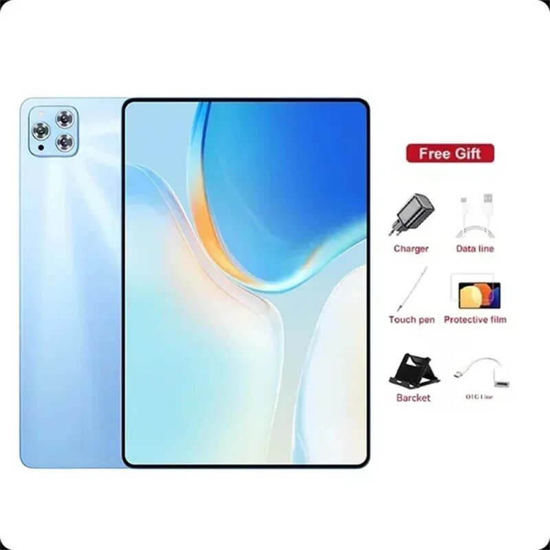 2025 Оригинальный 12-дюймовый планшетный ПК Air Pro 20000 мАч Snapdragon 888 Android 14 22 ГБ ОЗУ 2 ТБ ПЗУ 5G Dual SIM GPS 5K 4G WIFI Tablet