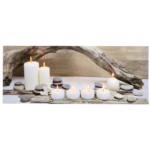 Светодиодная картина Релакс 100*40 см на батарейках, Kaemingk, 483277-2