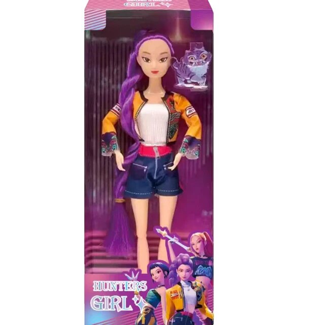 Совершенно новая кукла Kpop Devil Hunter, подвижная игрушка, Руми Мира Зои, красивая принцесса, девочка, пластиковая игрушка своими руками