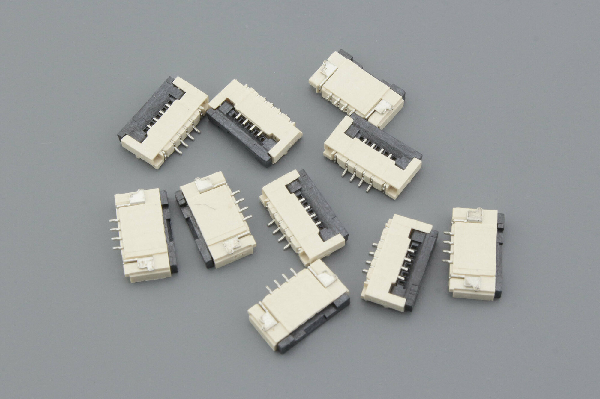 Разъем FPC Half Coverage Top Contact 0.5K-BS-24PWB 24 pin высота 2мм шаг 0,5мм 10 шт