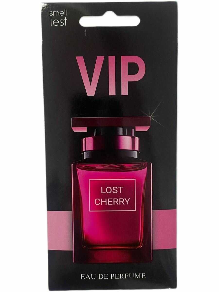 Ароматизатор воздуха (Картон) "Contact VIP" 18 LOST CHERRY-по мотивам туалетной воды LOST CHERRY
