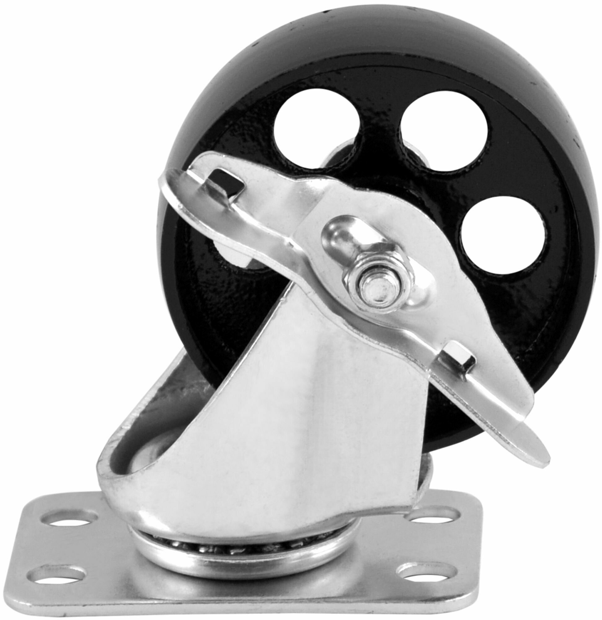 OHT701VRKWLFB 90мм Колесо поворотное со стопором для кранов гидравлических складных OHT701V, OHT702V