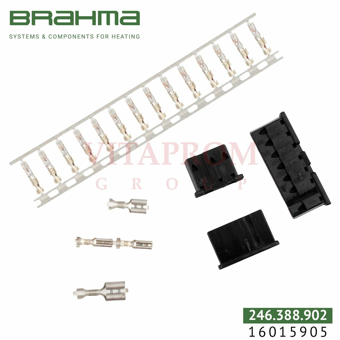 Комплект разъемов для Brahma DMN12, 16015905