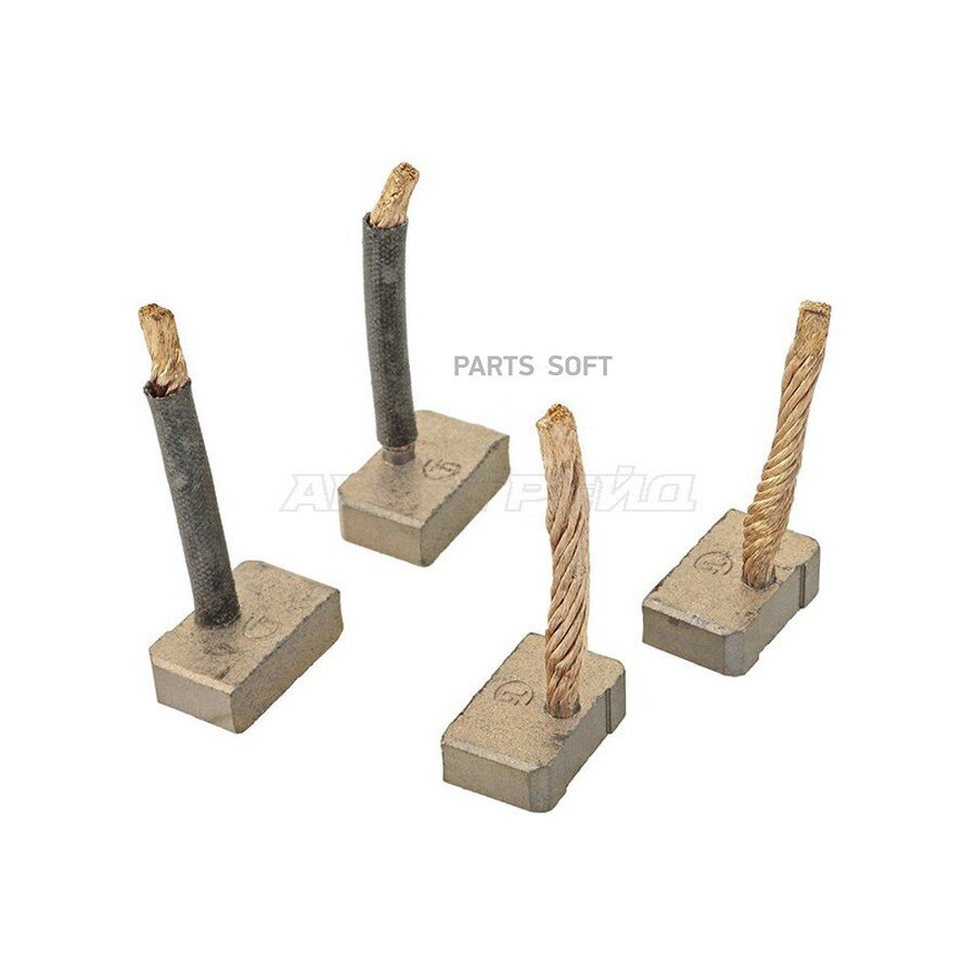 Щетка генератора/стартера 4 шт. TOYOTA CROWN LS120 83-87/DYNA 100 84-95/HI-ACE IV 2.4TD 95-01 2L SAT ST-28140-54070B | цена за 1 шт