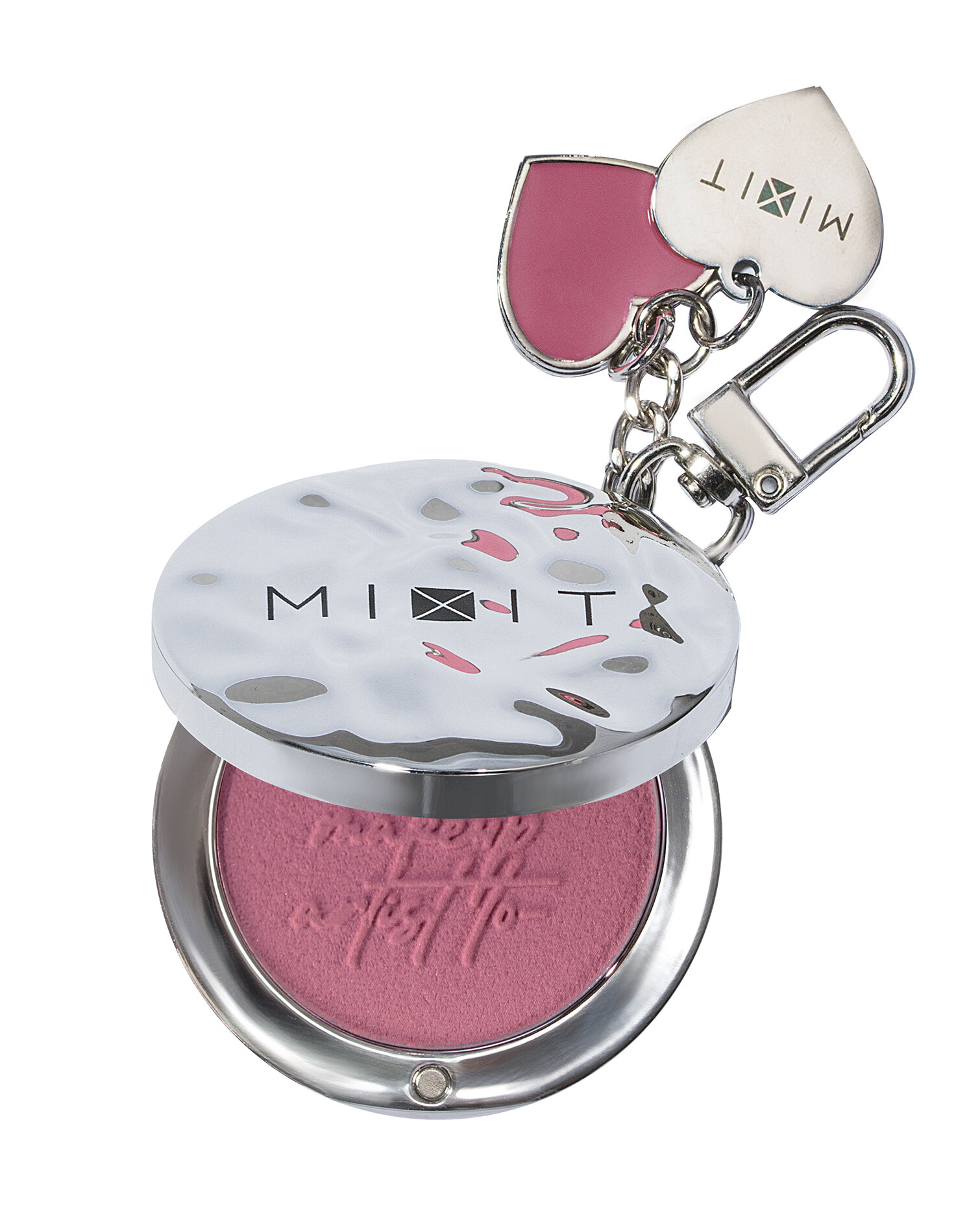 MIXIT Румяна муссовые, 4,5 г, 02 Розово-фиолетовый