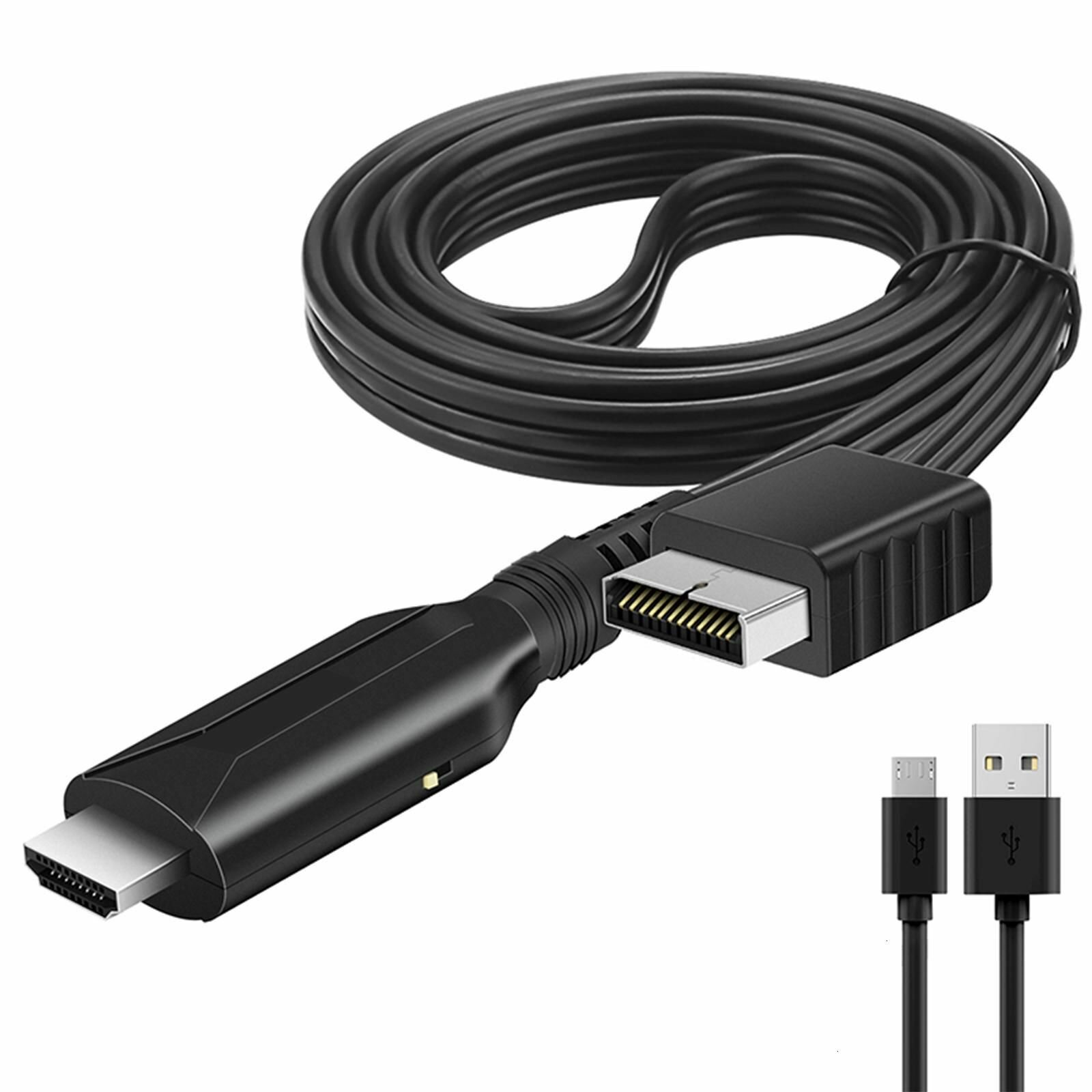 Аксессуар для аудиотехники,1 комплект из 2-х, подходящих для PS1, PS2 и HDMI-адаптера конвертера