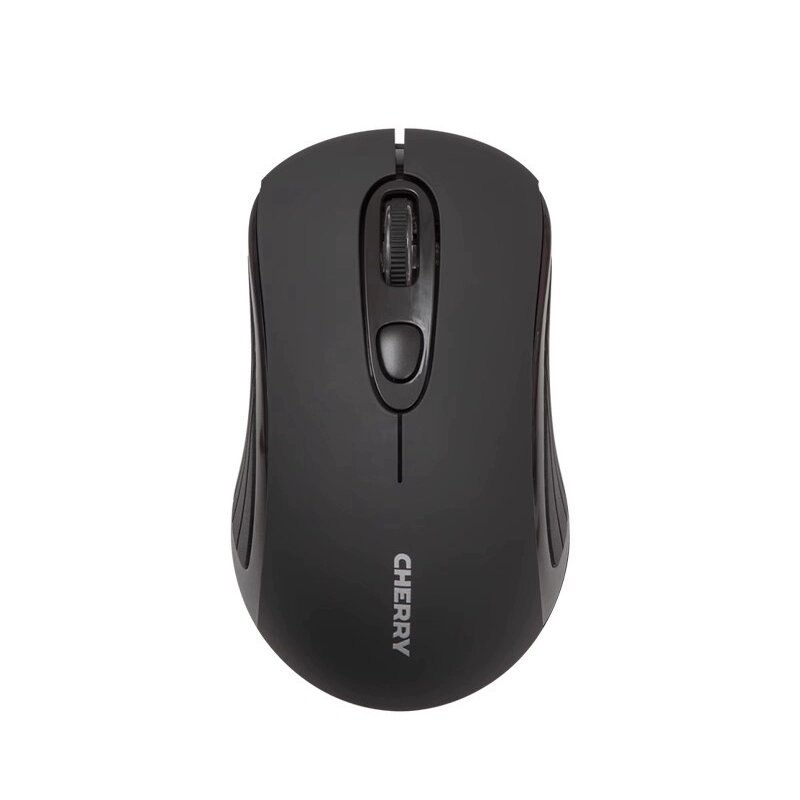 CHERRY MW2180 Беспроводная мышь, Черная, Для офиса и бизнеса, Портативная для ноутбука, Тихая с шумоподавлением
