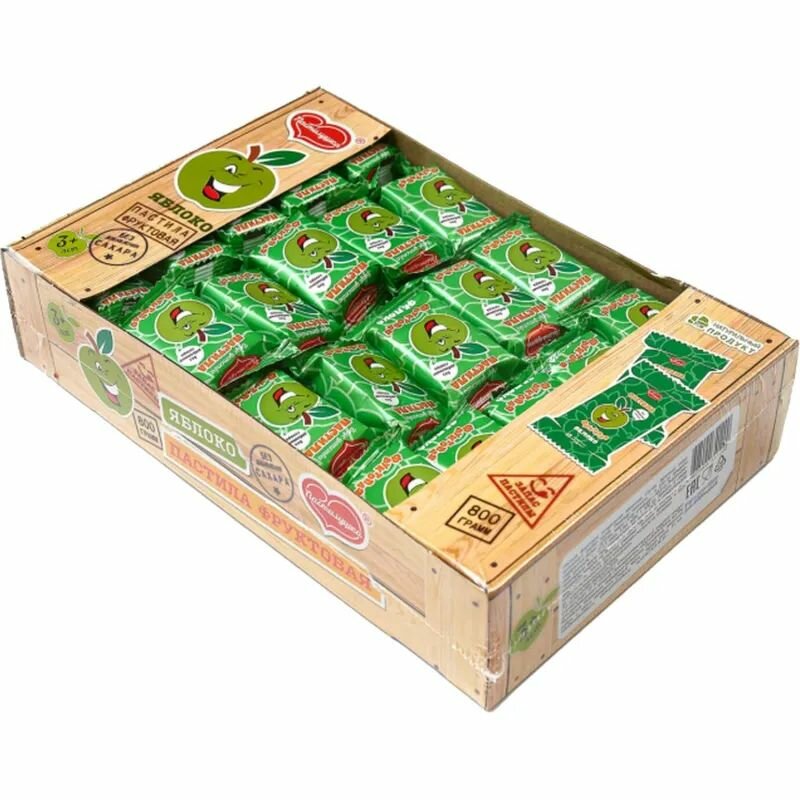 Пастила фруктовая Пастилушка натуральная Яблочная, 800 г