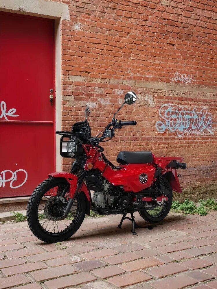 Мопед XTRAIL 2 RED 125 см3 (49,9 см3)