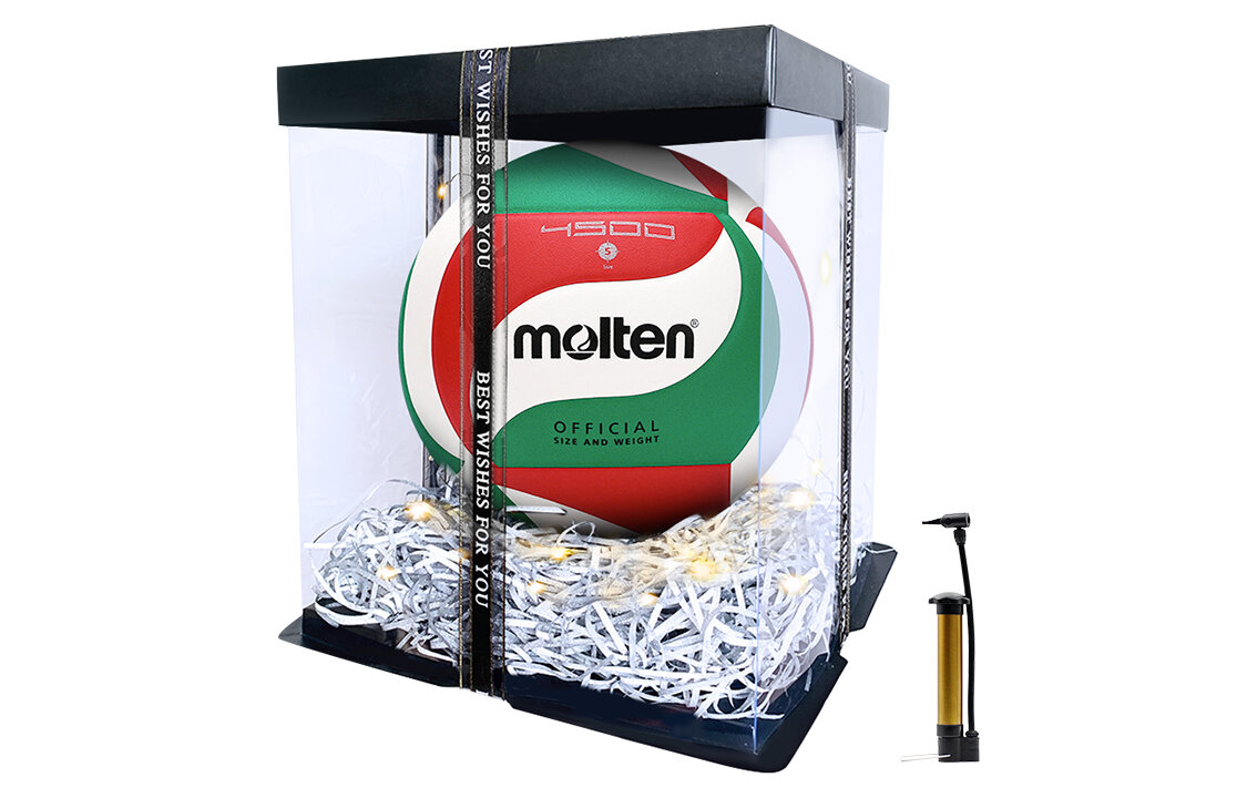 Мяч для волейбола унисекс Molten Butyl 9461479, multicolor, размер 5 (standard ball), S EU