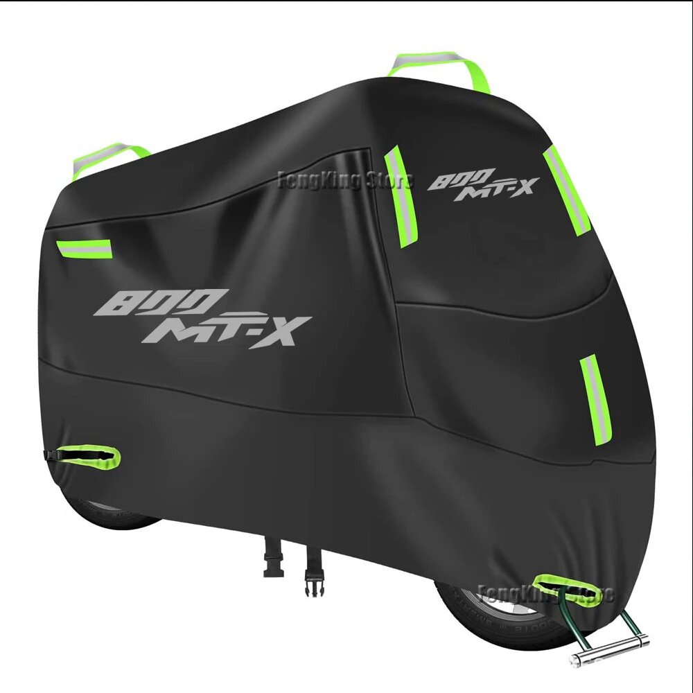 Моточехол для CFMOTO 800MT-X, 4XL (250см), зеленый