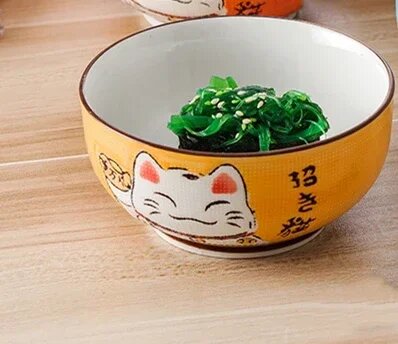 Керамическая миска Lucky Cat XINCHEN