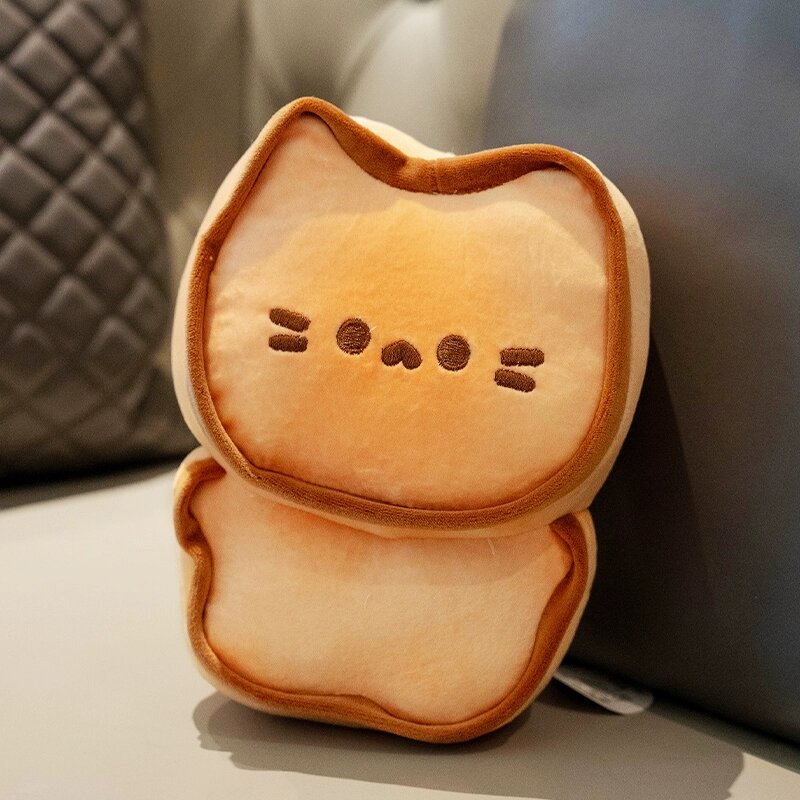 Милая плюшевая игрушка-кошка, маленькая подушка, мягкая игрушка-подушка для кровати, кукла, подарок на день рождения