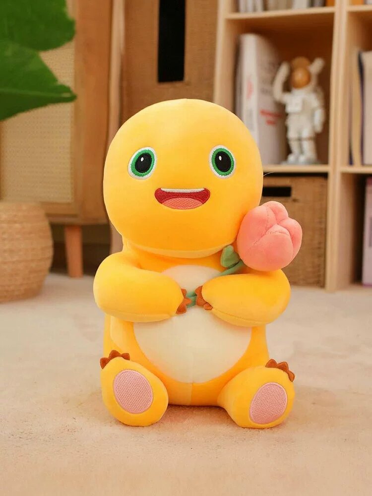 Настоящая милая плюшевая игрушка «Молочный дракон», кукла Тираннозавр Рекс, трансформируемая большая плюшевая