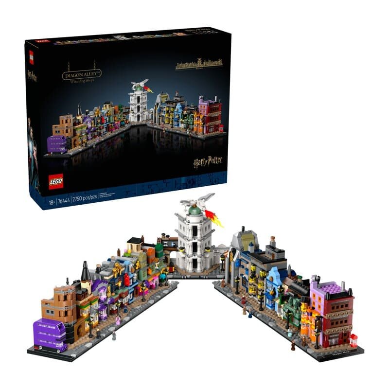 Конструктор LEGO Harry Potter 76444 Diagon Alley Wizarding Shops Волшебные магазины